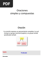 Oraciones Simples y Compuestas: Ejemplos | PDF | Oración (Lingüística ...