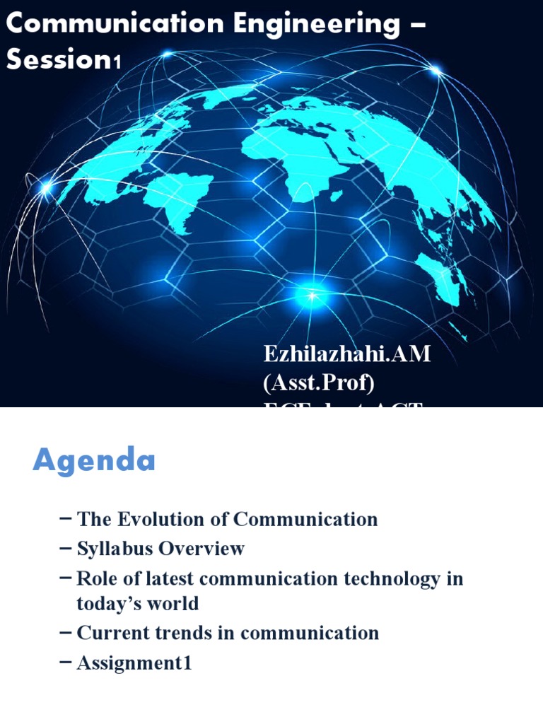 Communication Engineering-S1 | PDF | Modulation | Channel Access Method