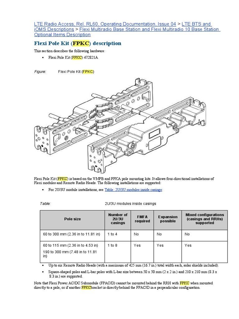 Flexi Pole Kit Description | PDF | Electrical Engineering