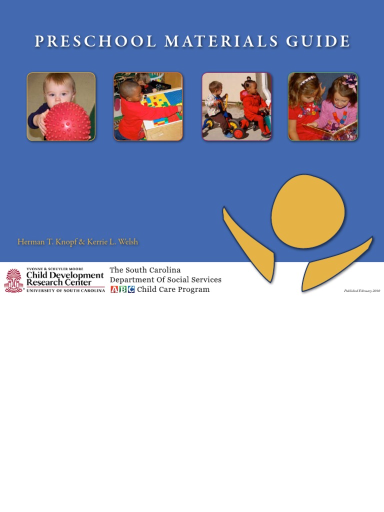 Preschool Materials Guide | PDF | Classroom | Preschool