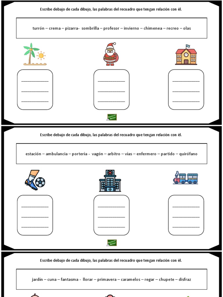 Relacionar Conceptos PDF | PDF