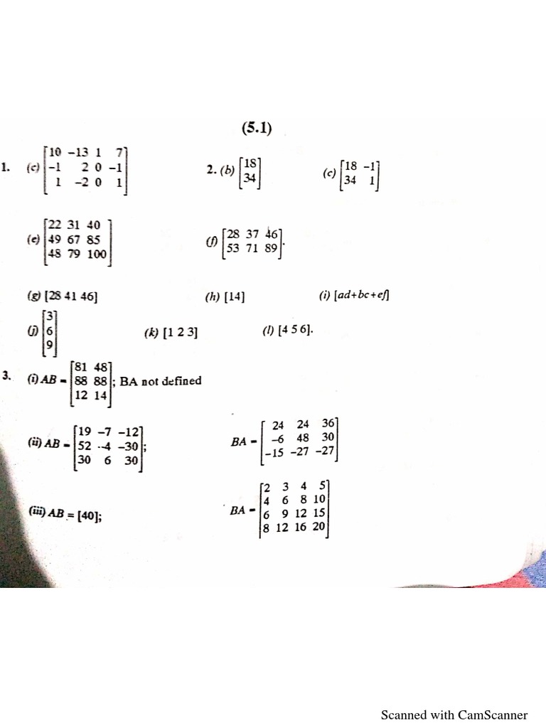 Answer Sheet Mehta and Madnani | PDF