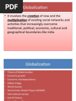Anthony Giddens Globalisation | PDF | Globalization | Capitalism