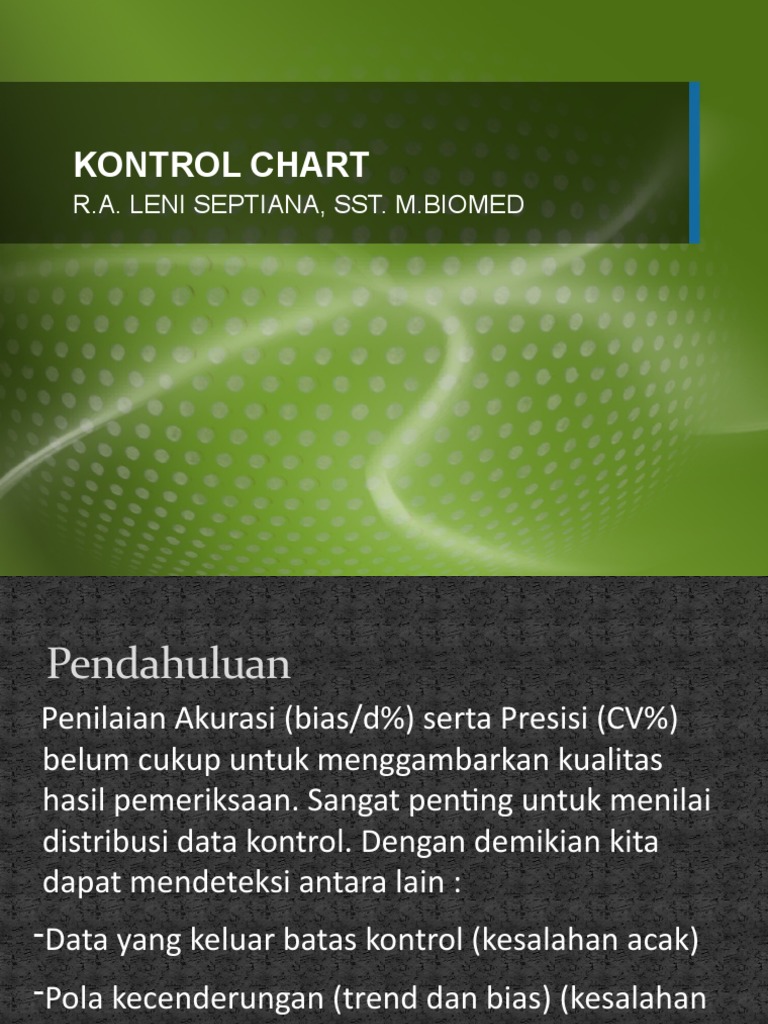 kONTROL CHART DAN EVALUASI | PDF