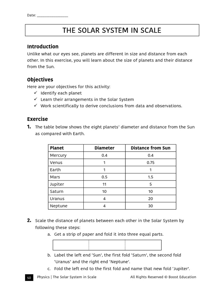 Y7 Science The Solar System | PDF | Solar System | Planets