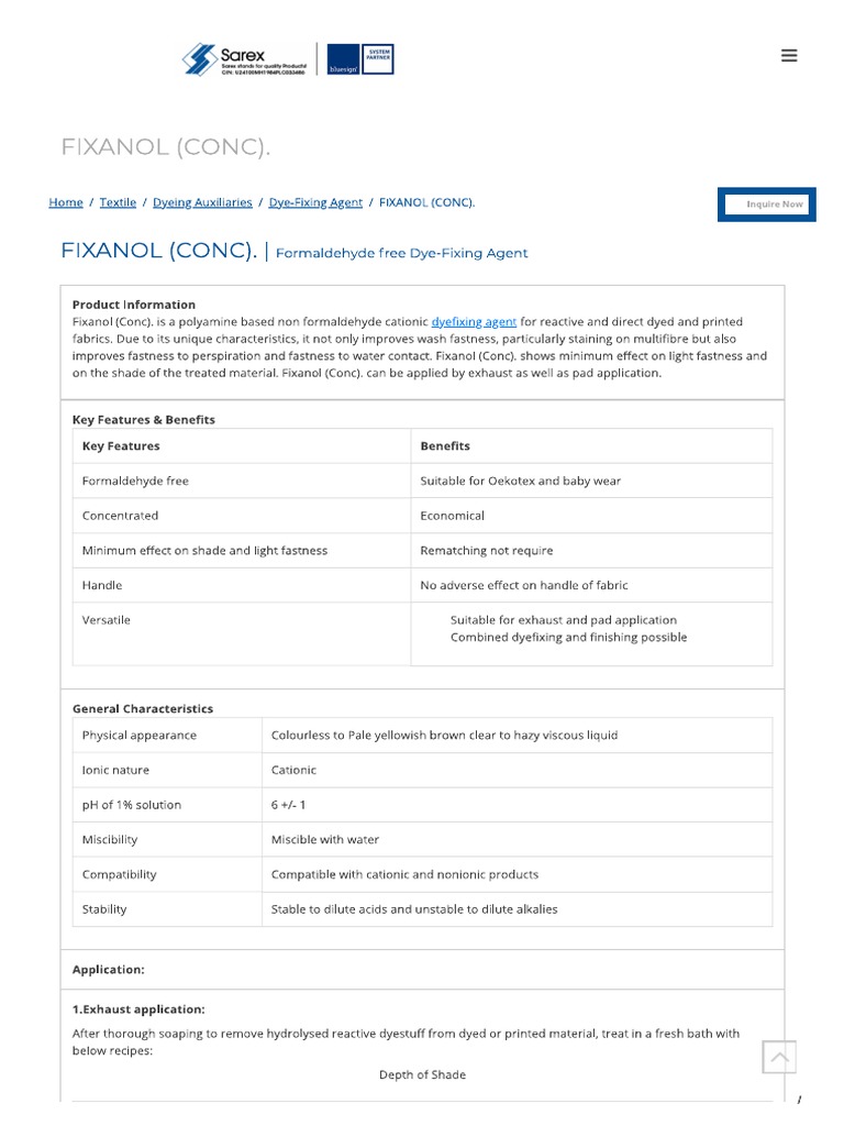 Sarex - NFDF | PDF