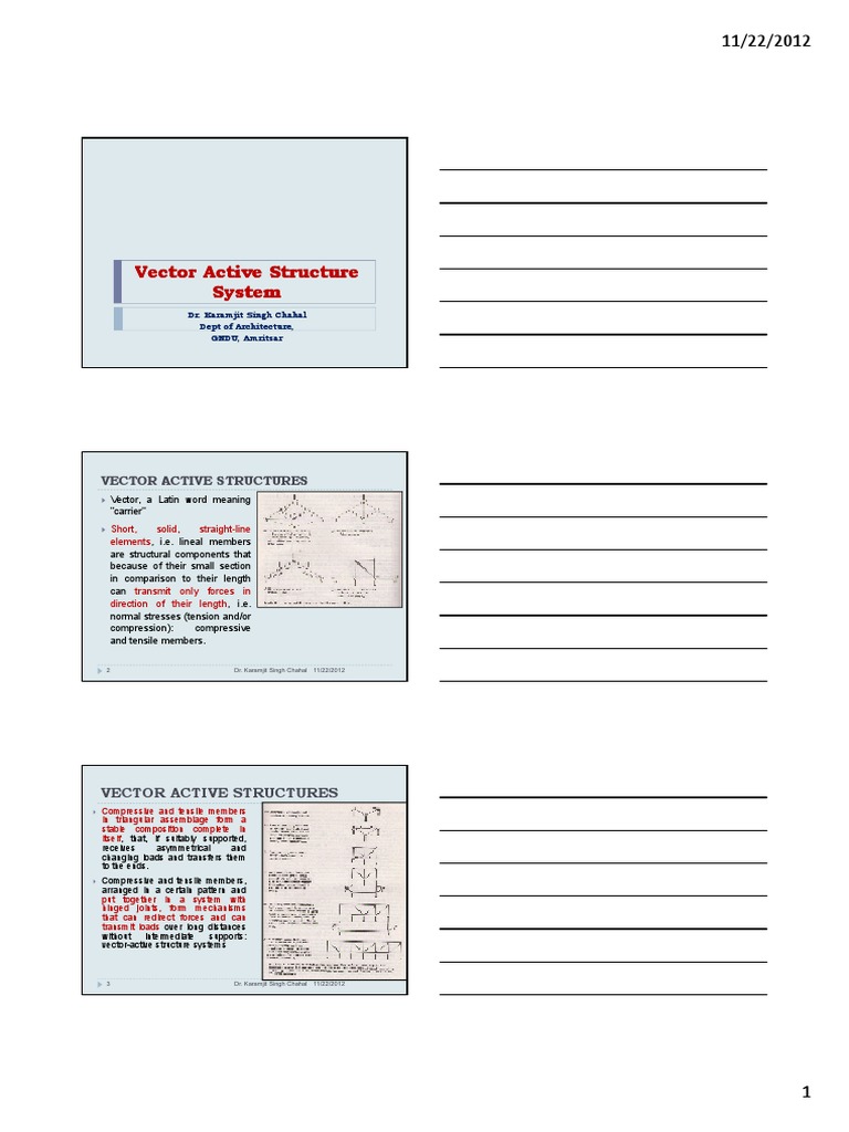 VEctor Active Structures | PDF | Truss | Civil Engineering
