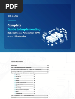 UiPath - Blank PDD Template | PDF | Automation | Business Process