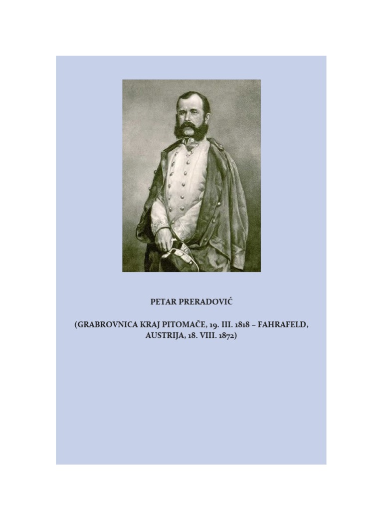 Petar Preradović Putnik | PDF