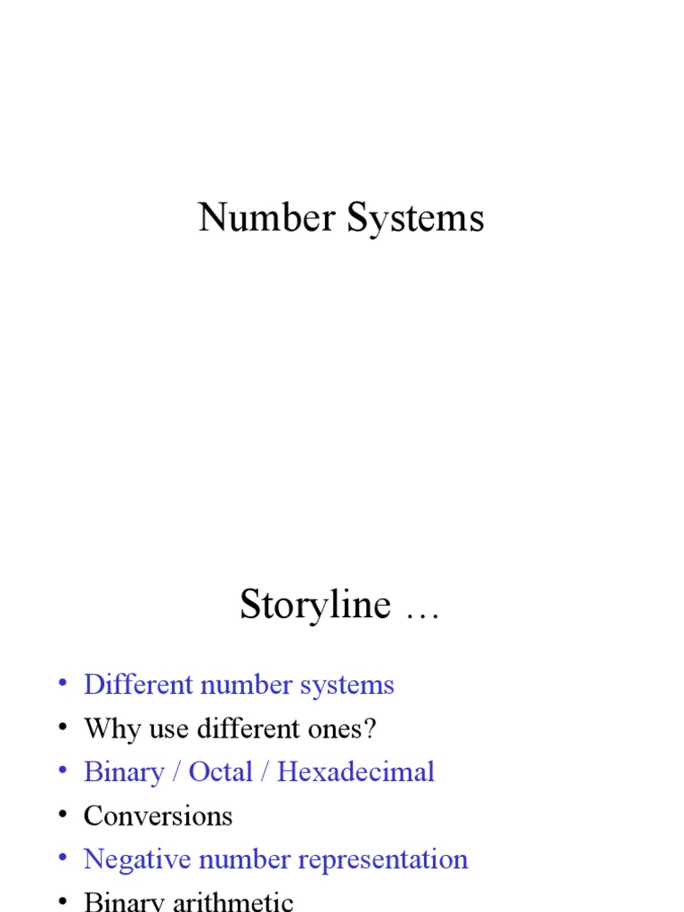 Number System | PDF | Theory Of Computation | Arithmetic