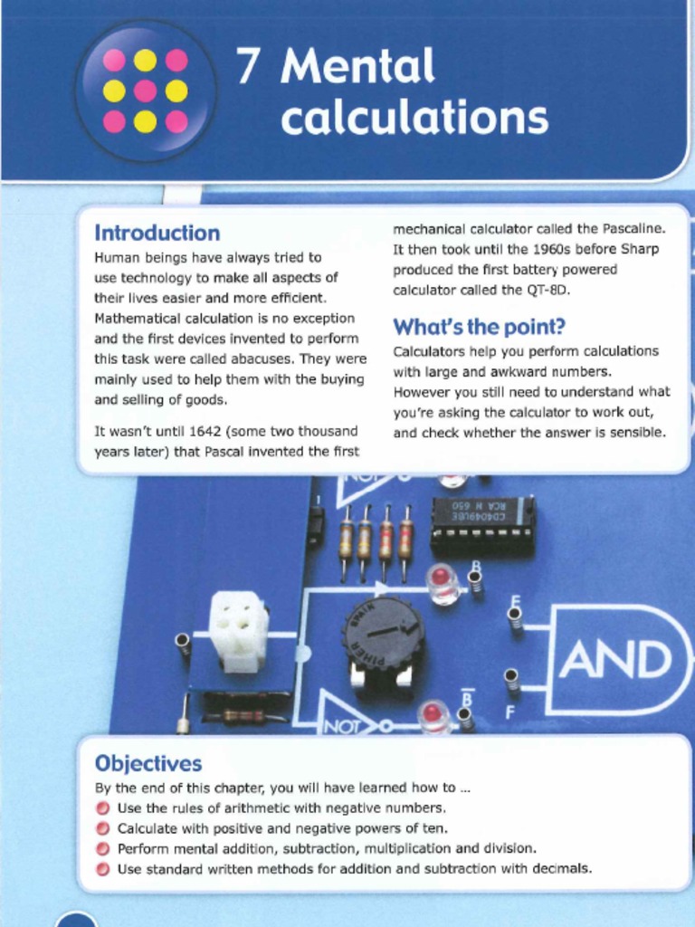 2C Ch7 Mental Calculations | PDF