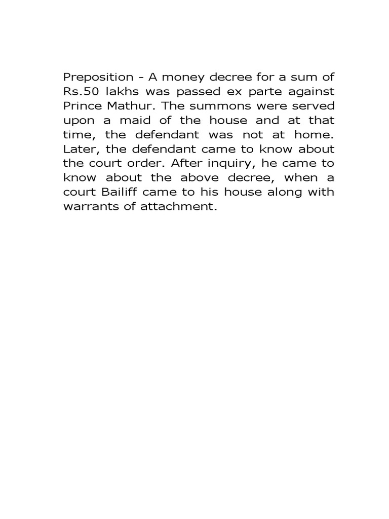 Application Order 9 Rule 13 | PDF | Affidavit | Lawsuit