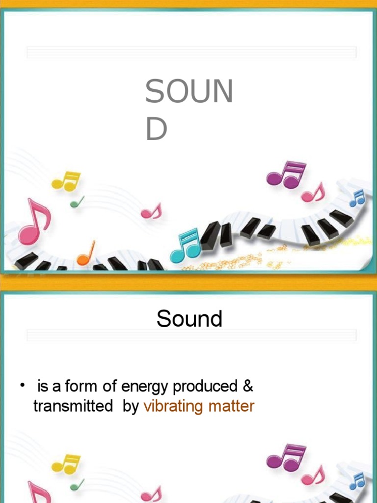 Module 4 Notes Grade 8 | PDF | Sound | Waves