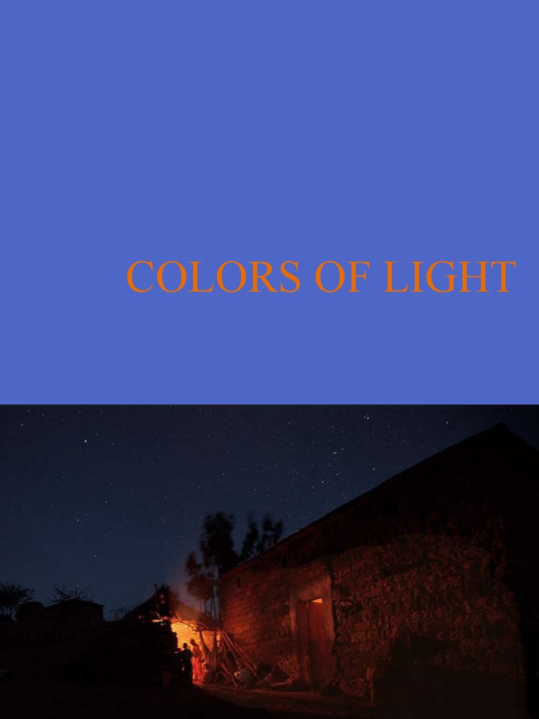 Module 5 - Colors of Light | PDF