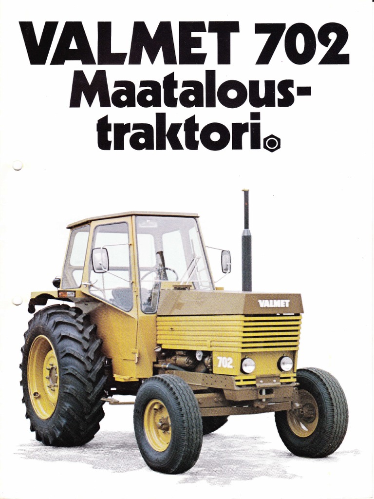 Valmet 702 Esite | PDF