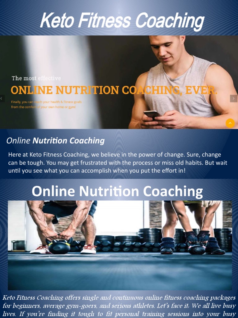 Keto Fitness Coaching | PDF | Low Carbohydrate Diet | Dieting