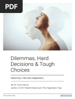 Values Checklist - Russ Harris | PDF | Curiosity | Humility