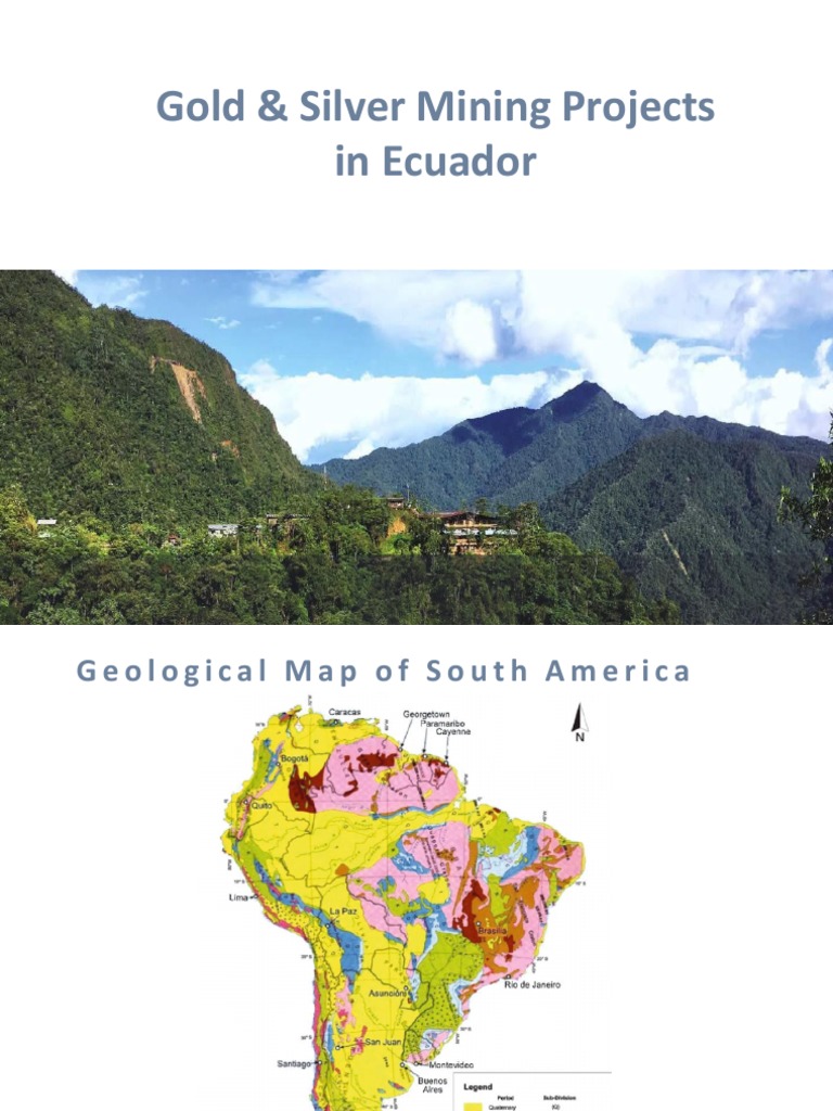 Gold & Silver Mining Projects in Ecuador | PDF | Mining | Minerals