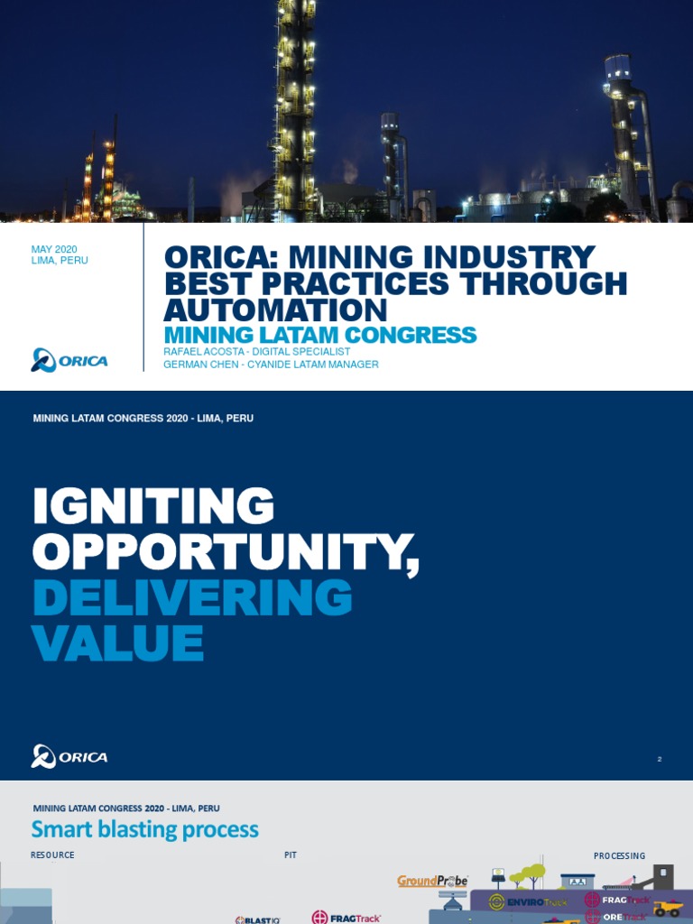 Orica: Mining Industry Best Practices Through Automation | PDF ...