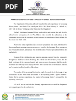 Parent Orientation Narrative Report | PDF | Teachers | Learning