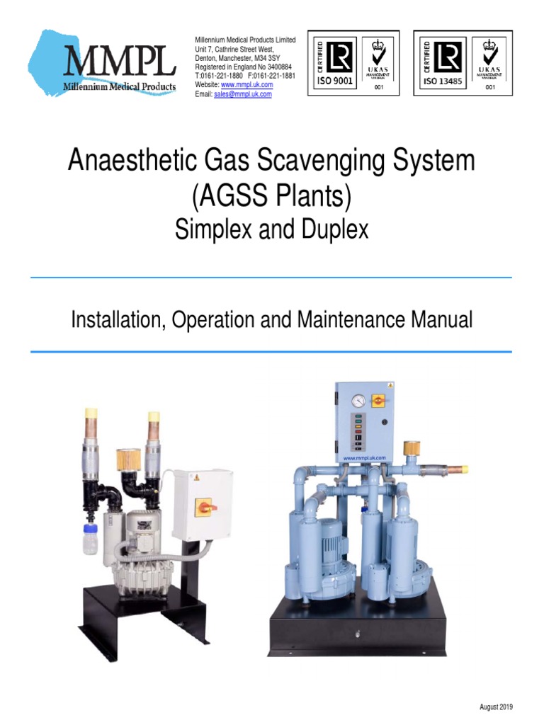 AGSS Plant OM Manual | PDF | Switch | Relay