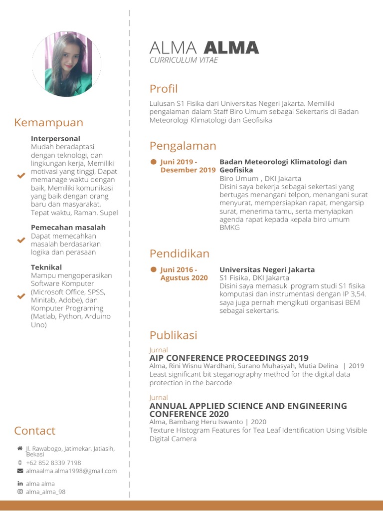 My-Cv Curriculum Vitae | PDF | Karier & Perkembangan