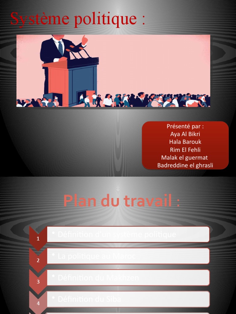 Système Politique Marocain | PDF | Systèmes politiques | Parti ...