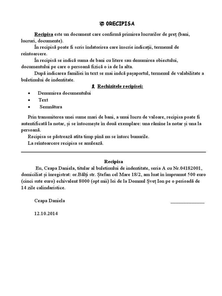 14 Tema Recipisa | PDF