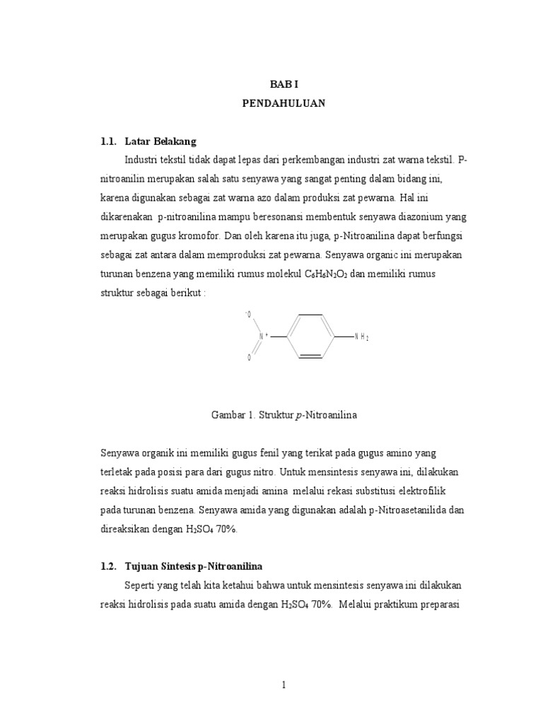 P Nitroanilina | PDF