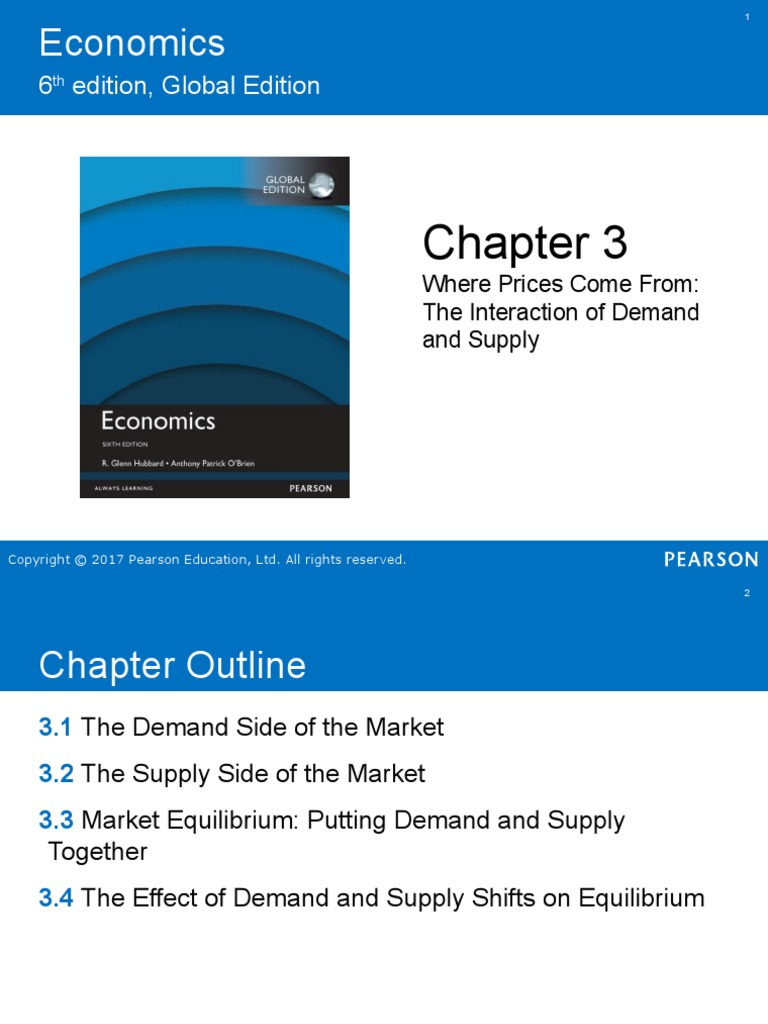 Economics: 6 Edition, Global Edition | PDF | Supply And Demand | Supply ...