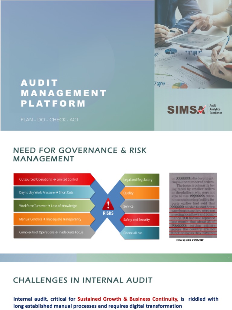 Digital Transformation of Internal Audits: Enabling Paperless, Real ...