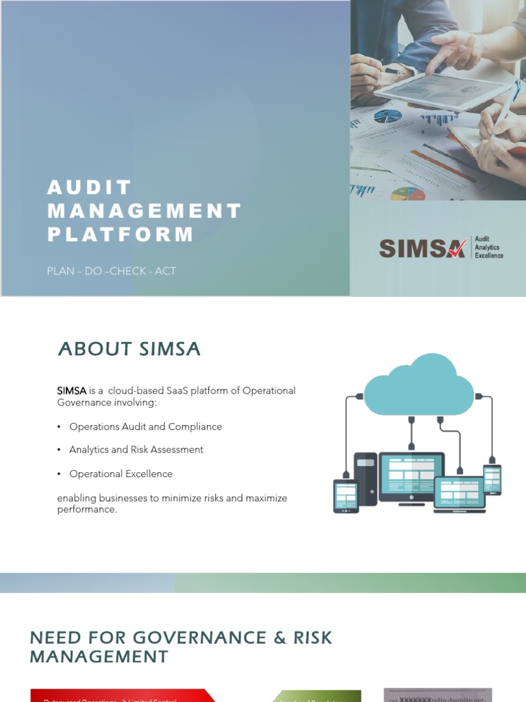 SIMSA Audit Platform | PDF | Analytics | Audit