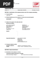 MB175 Markem Imaje MSDS | PDF | Toxicity | Dangerous Goods