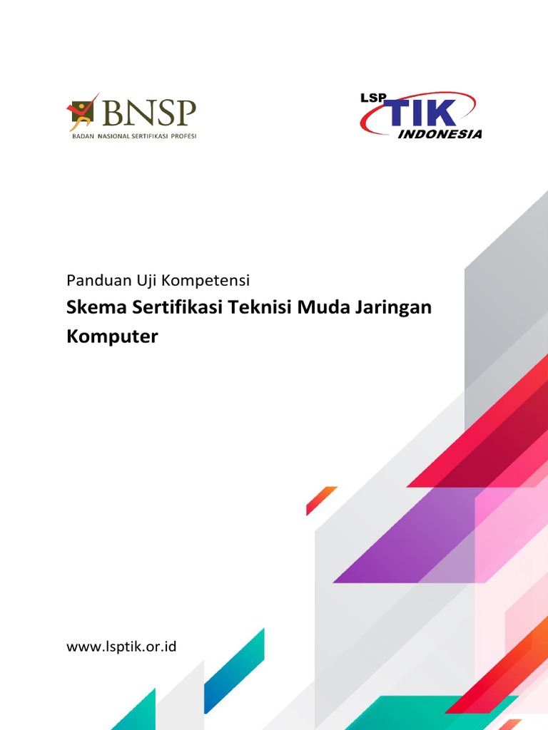 Panduan UJK - Skema Sertifikasi Teknisi Muda Jaringan Komputer (BNSP) | PDF