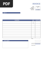 Ambulance Service Invoice: Company Name | PDF
