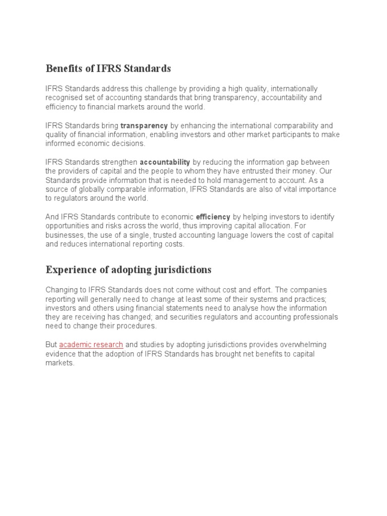 An Overview of the Organizational Structure and Standard-Setting ...