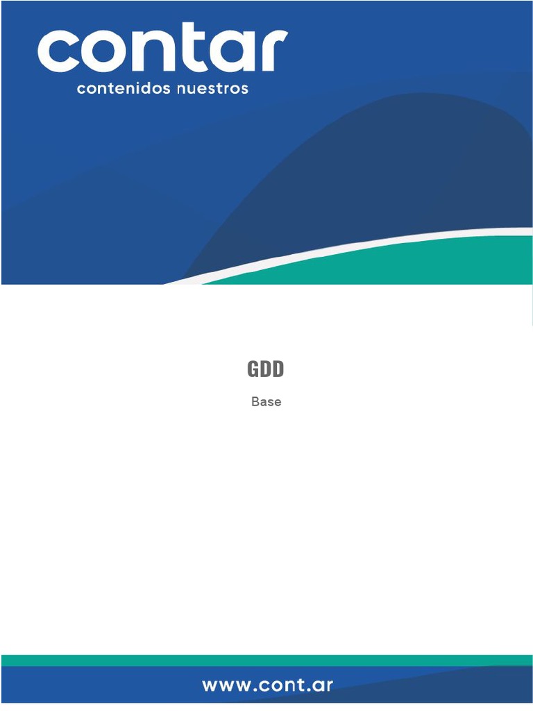 GDD Base | PDF | Videojuegos | Ocio