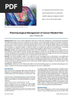 WHO Analgesic Ladder for Cancer Pain | PDF | Analgesic | Opioid