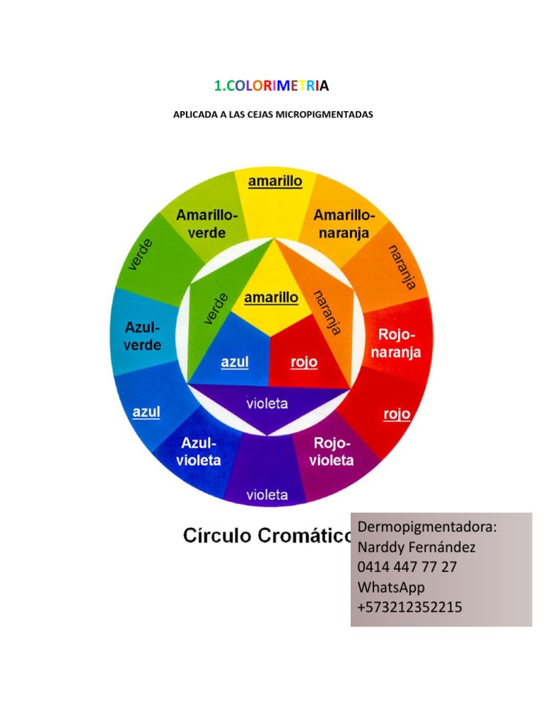 Colorimetria | PDF | marrón | Color