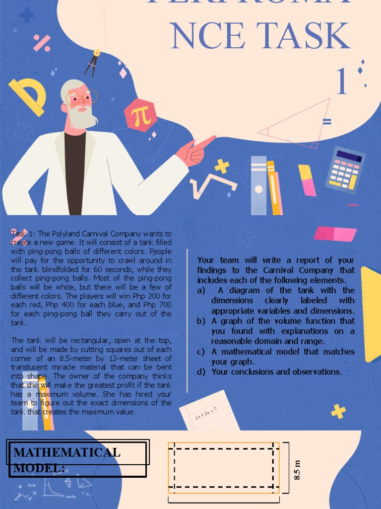 Performance Task 1 Mathematics 10 | PDF | Mathematical Concepts ...