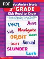 2nd Grade Dictation Sentences Printable Version | PDF