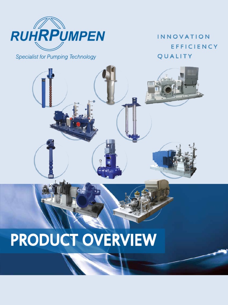 Ruhrpumpen product overview focuses on quality, efficiency and ...