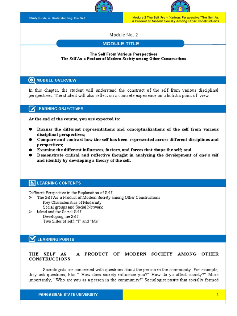 Module Title: at The End of The Course, You Are Expected To | PDF ...