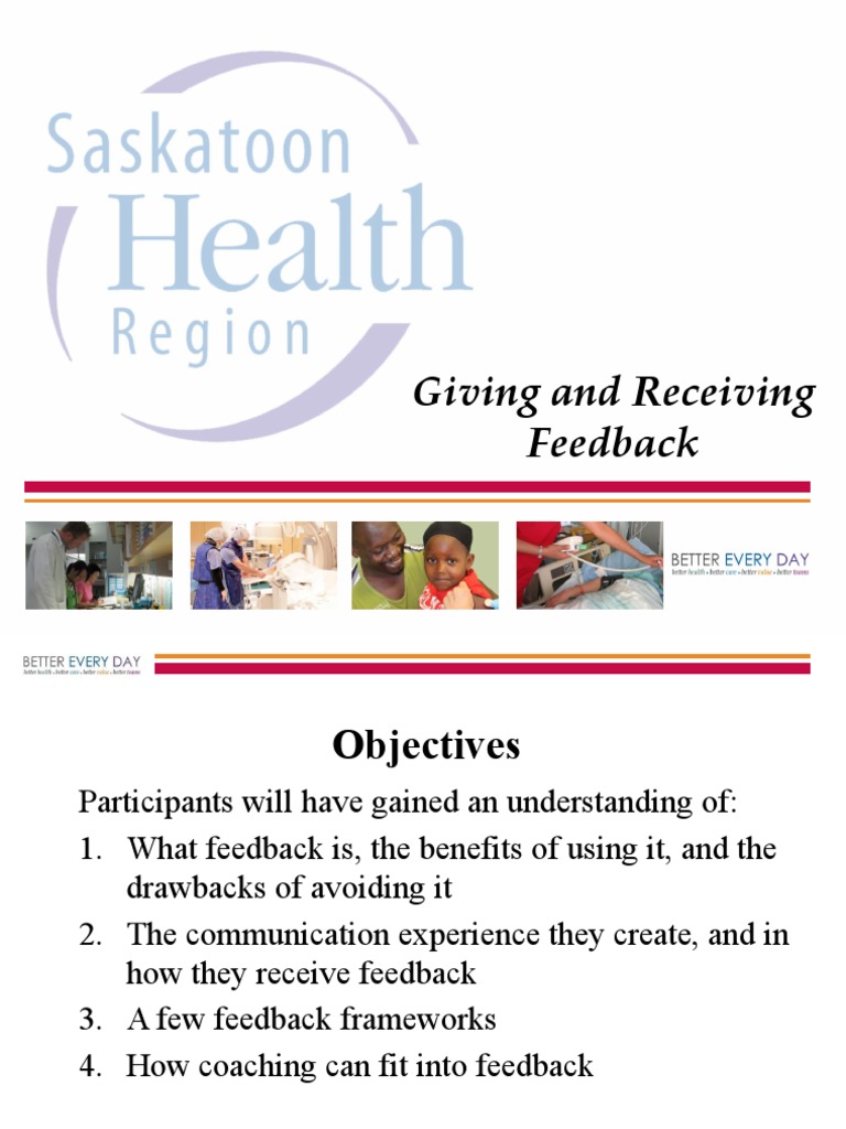 Giving and Receiving Feedback | PDF | Criticism | Performance Appraisal