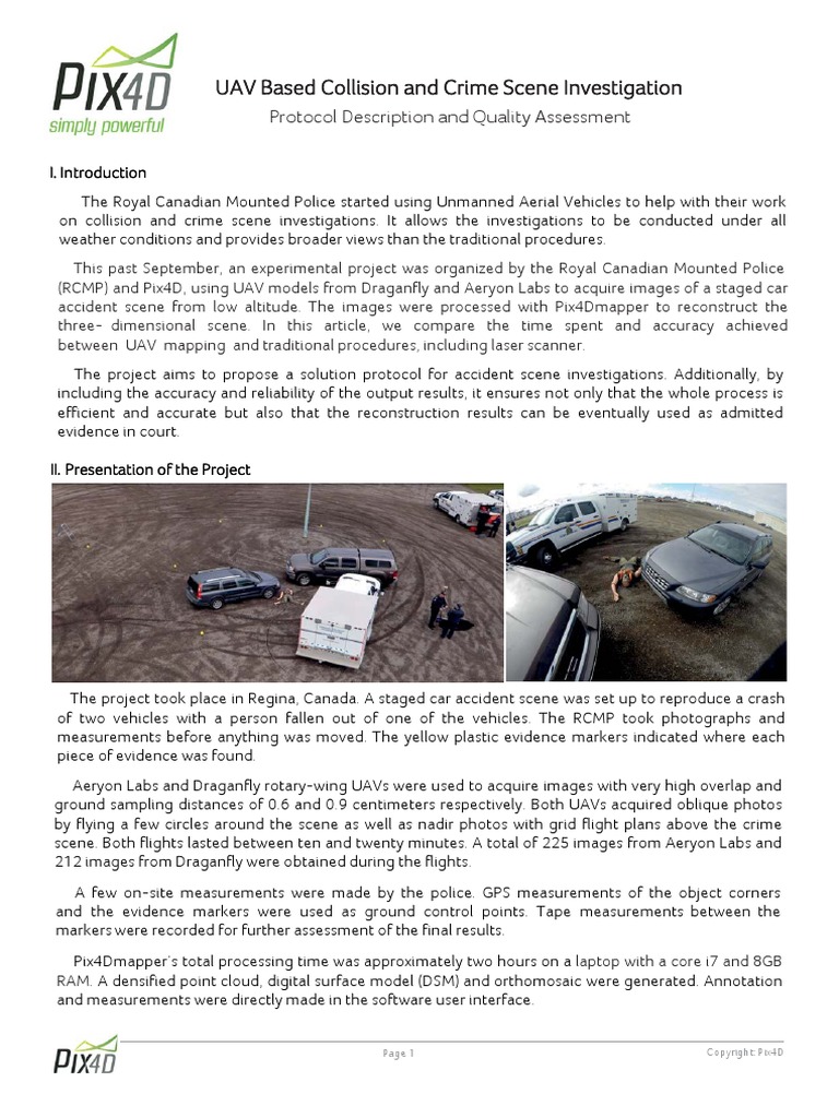 Pix4D+White+Paper UAV+based+CSI-ARTICULO | PDF | Image Scanner ...