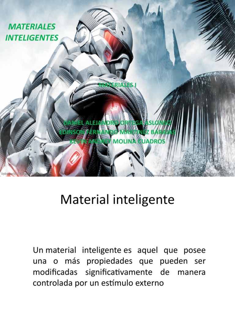 Materiales Inteligentes | PDF