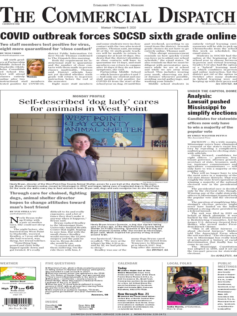 Commercial Dispatch Eedition 11-9-20 | PDF | Joe Biden | Donald Trump