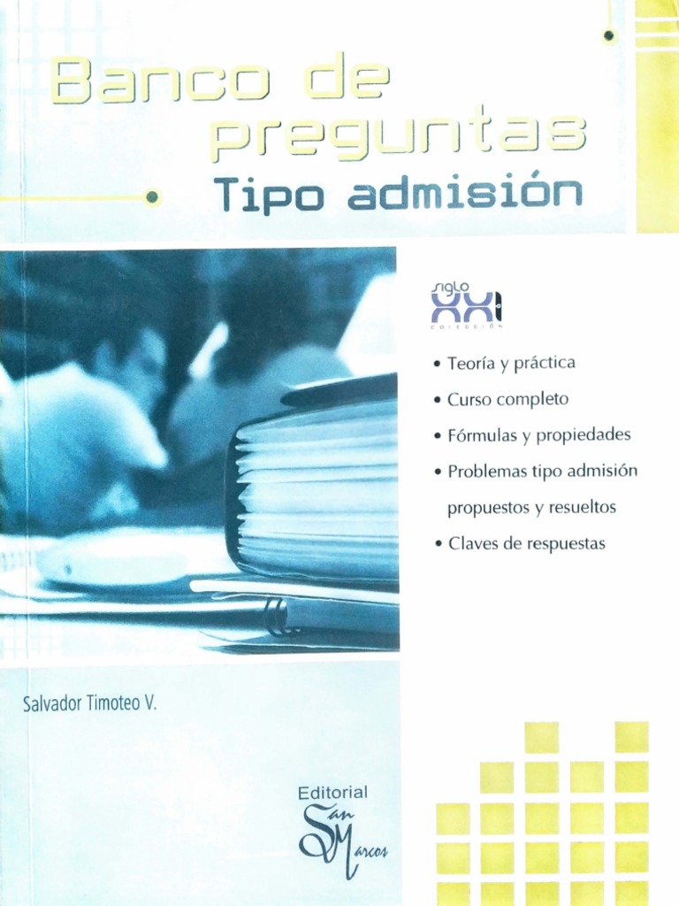 Banco de Preguntas Siglo Xxi PDF | PDF