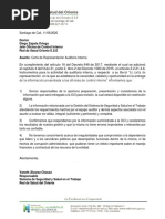 Modelo de Carta de Salvaguarda | PDF