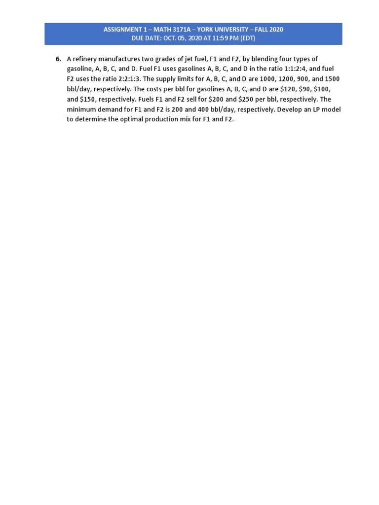 Math 3171 Assignment 1 Q6 | PDF